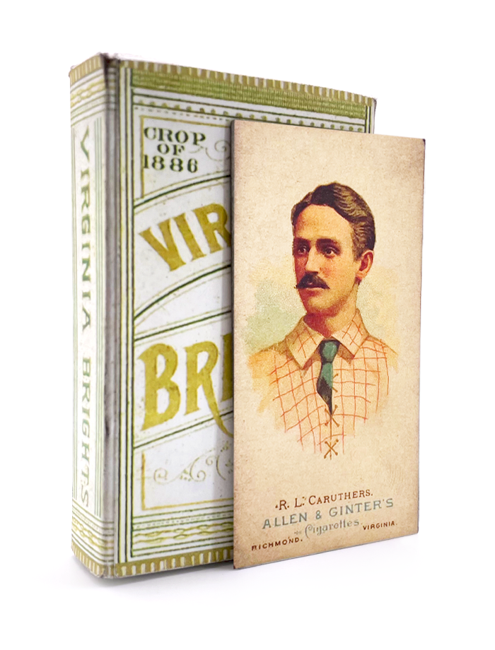 Virginia Brights Tobacco Pack - Allen and Ginter 1887 Baseball Cards ...