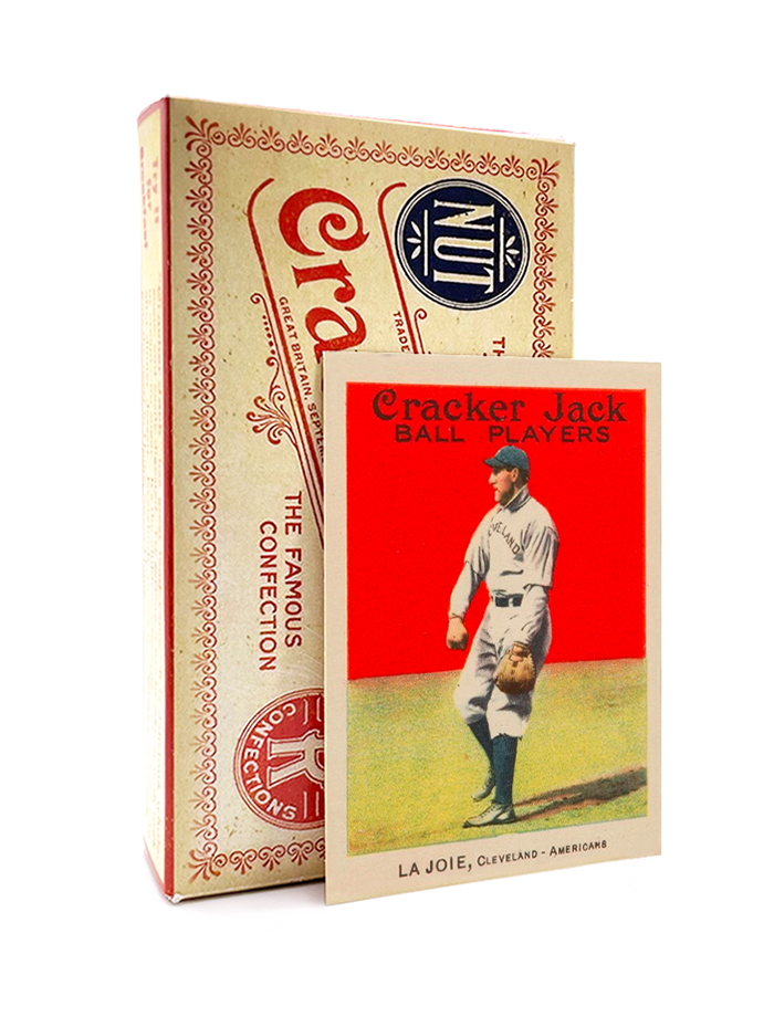 Cracker Jack Box Collection: Vintage Replicas and Baseball Cards ...